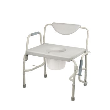 Drop Arm Commodes | Bedside Commode with Drop Down Arms | AvaCare Medical